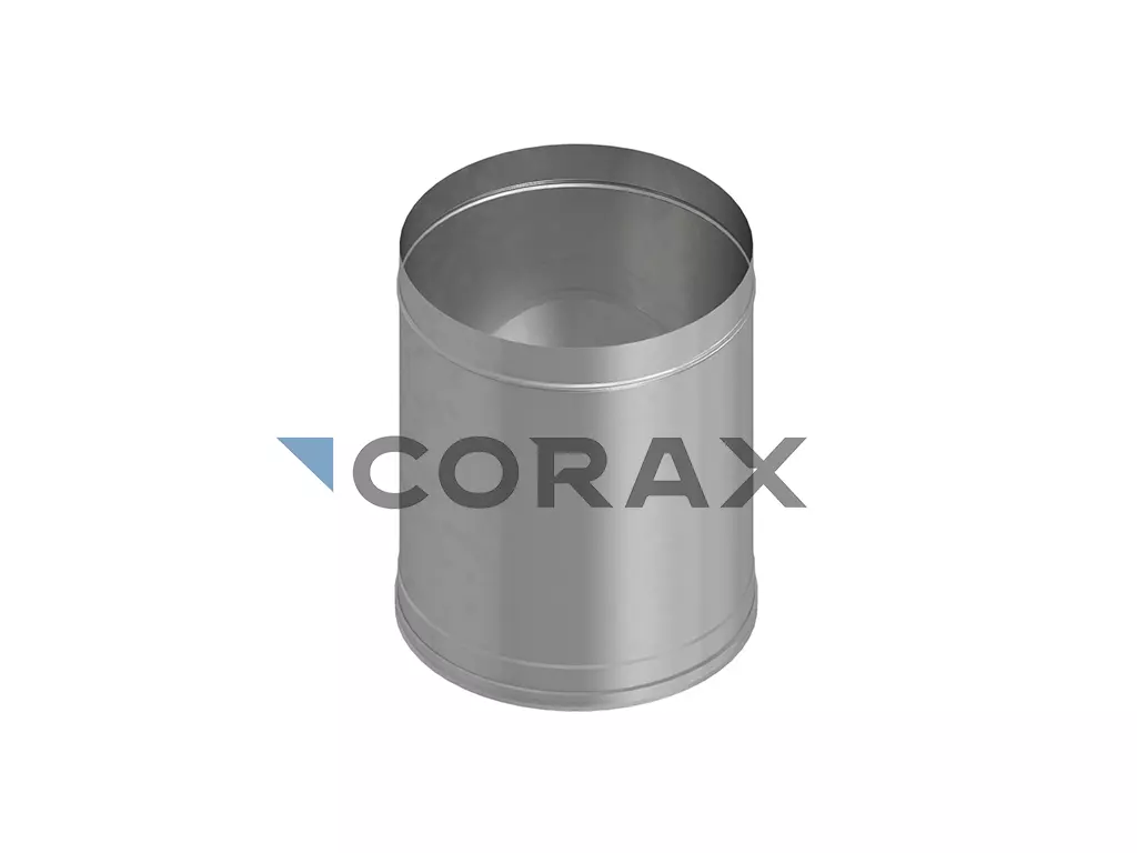 Одностенные промышленные дымоходы купить в Москве. Серия CORAX INDUSTRY.